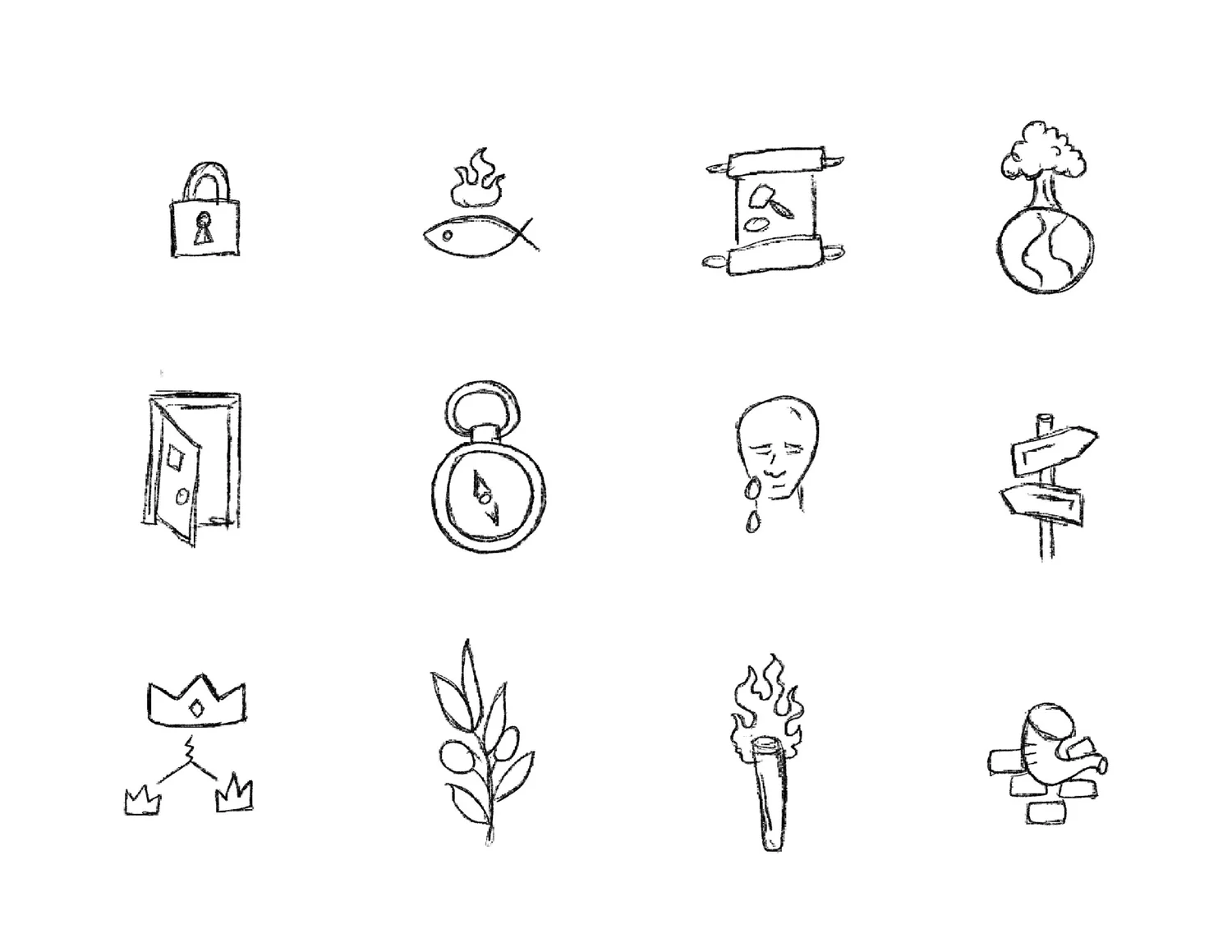 Books of the Bible Icons — David Basye Design