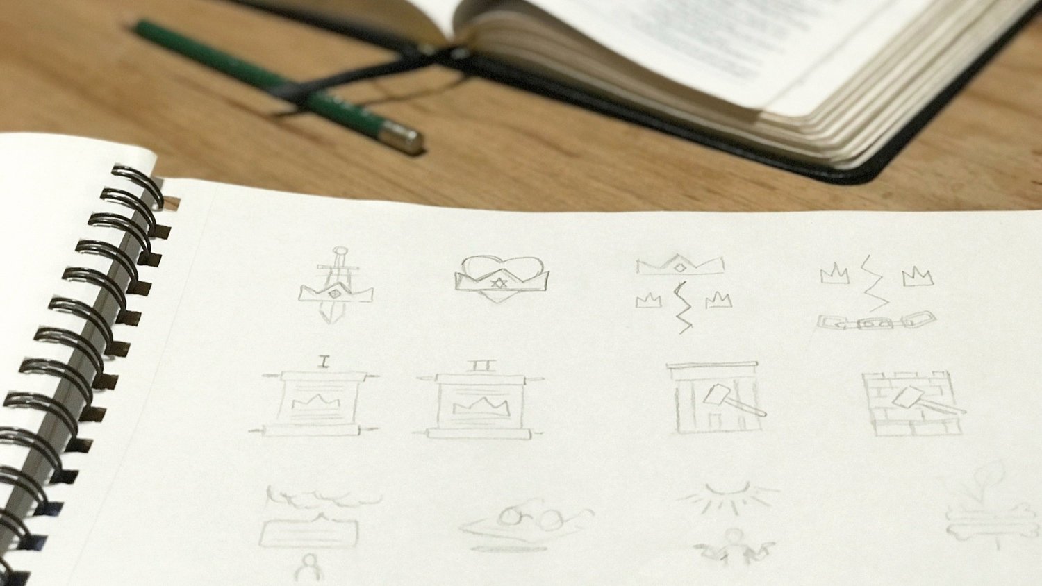 Books of the Bible Icons — David Basye Design