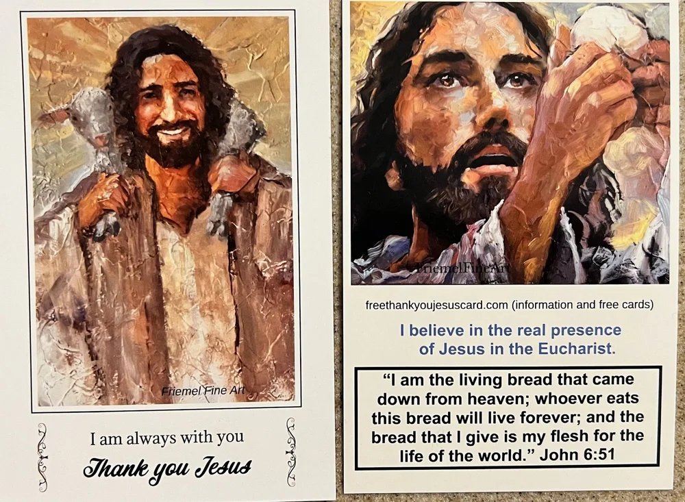 Store 1 — Free Thank You Jesus Cards