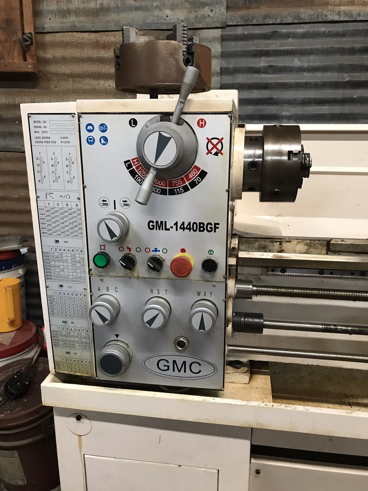 METAL LATHE — Used Machines — Red River Machinery Inc