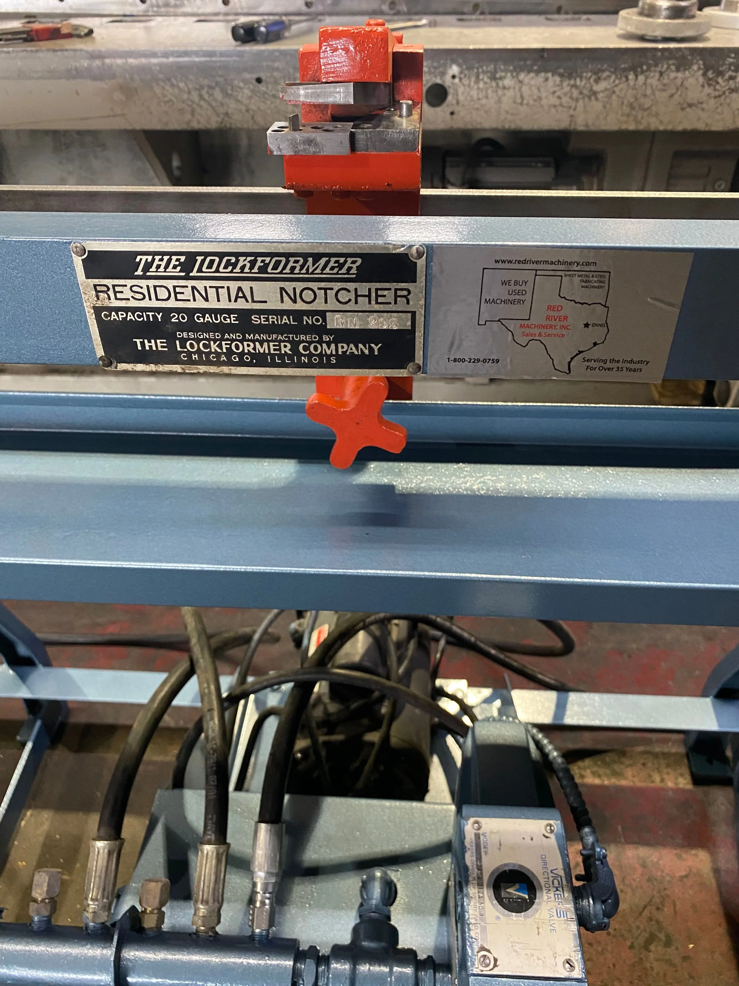 NOTCHERS — Used Machines — Red River Machinery Inc