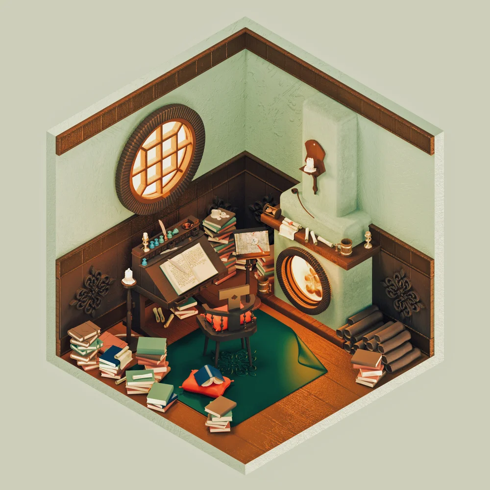 Bilbo Baggin's Study The Hobbit — Amrit Pal Singh | Visual Artist ...