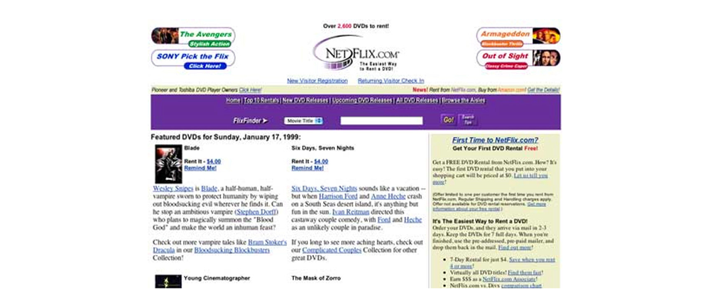 Netflix UI/UX Evolution - Seemingly Simple — Amrit Pal Singh | Visual ...
