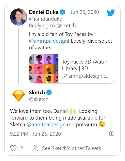 Toy Faces 3D Avatar Library | 3D Illustrations — Amrit Pal Singh ...