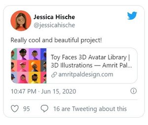Toy Faces 3D Avatar Library | 3D Illustrations — Amrit Pal Singh ...
