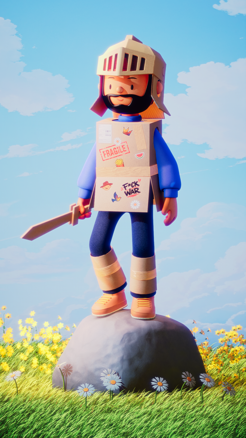 Toy Maker | Amrit Pal Singh | 3D Art | Virtual Avatar | 3D Character ...