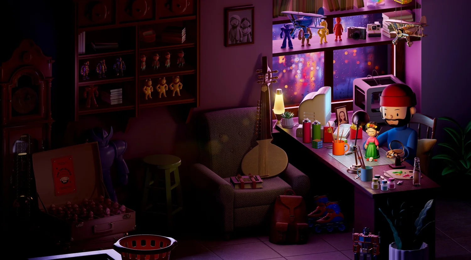 Toy Maker | Amrit Pal Singh | 3D Art | Virtual Avatar | 3D Character ...