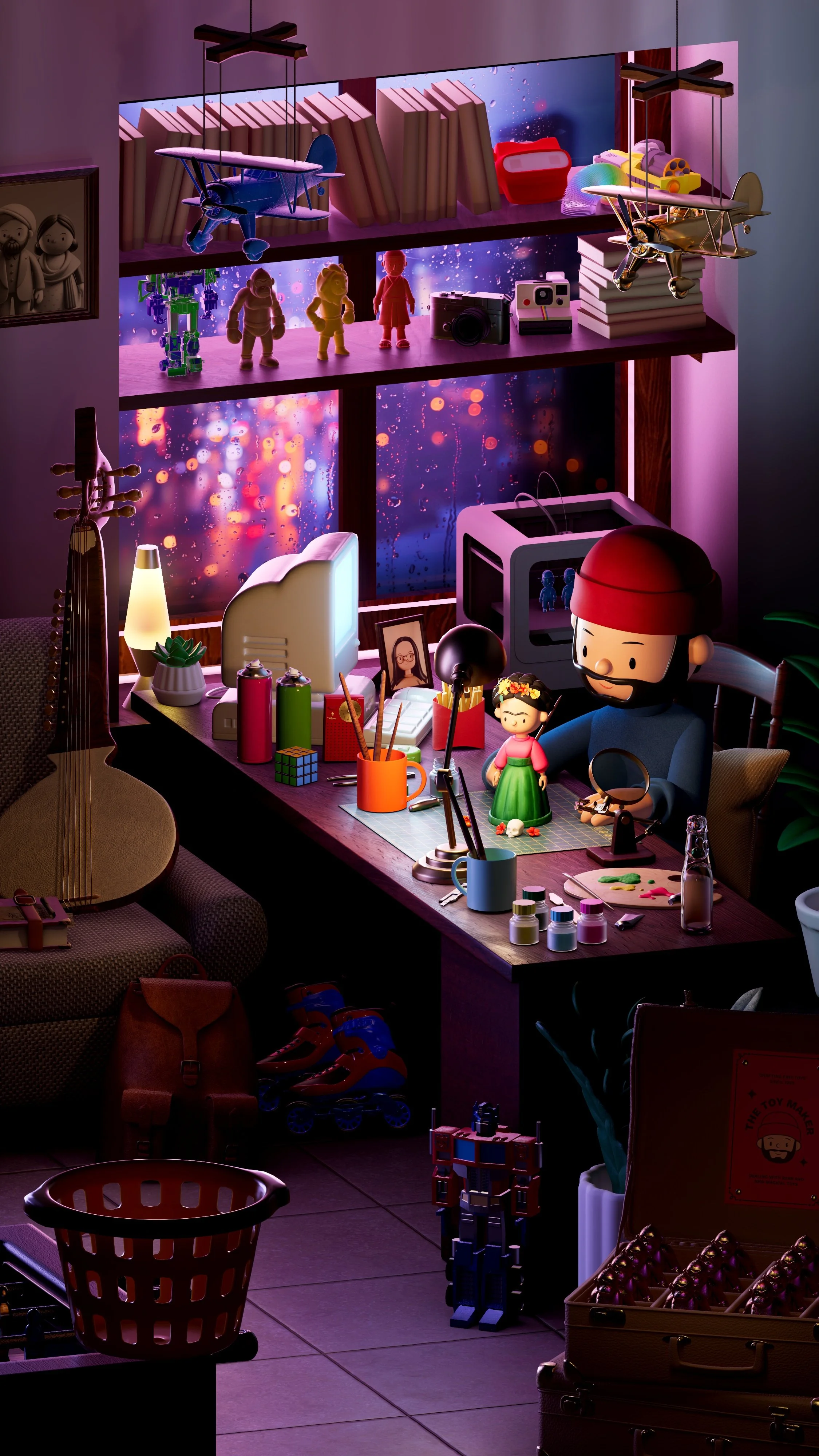 Toy Maker | Amrit Pal Singh | 3D Art | Virtual Avatar | 3D Character Design — Amrit Pal Singh ...