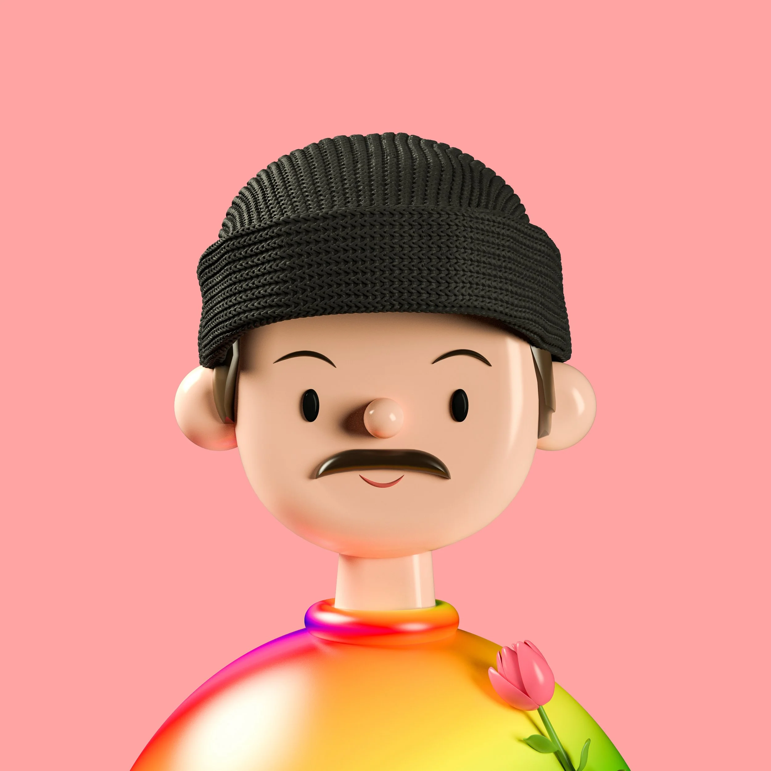 Tulip Toy Face — Amrit Pal Singh | Visual Artist | NFTs | Toy Faces ...