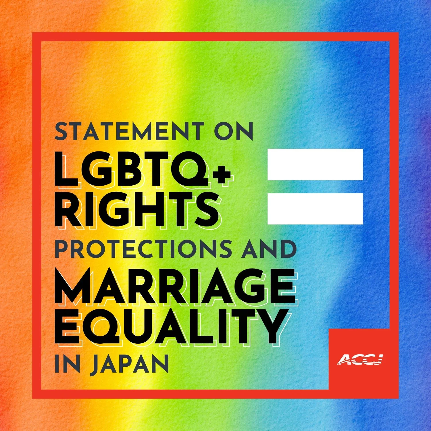 ACCJ Calls For LGBTQ+ Rights Protections and Marriage Equality in Japan ...