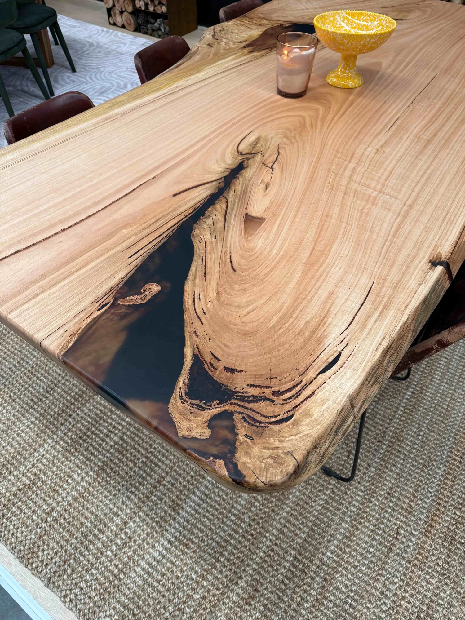 Custom Timber Slab Dining Tables | High-End Wood Furniture - Order Now ...