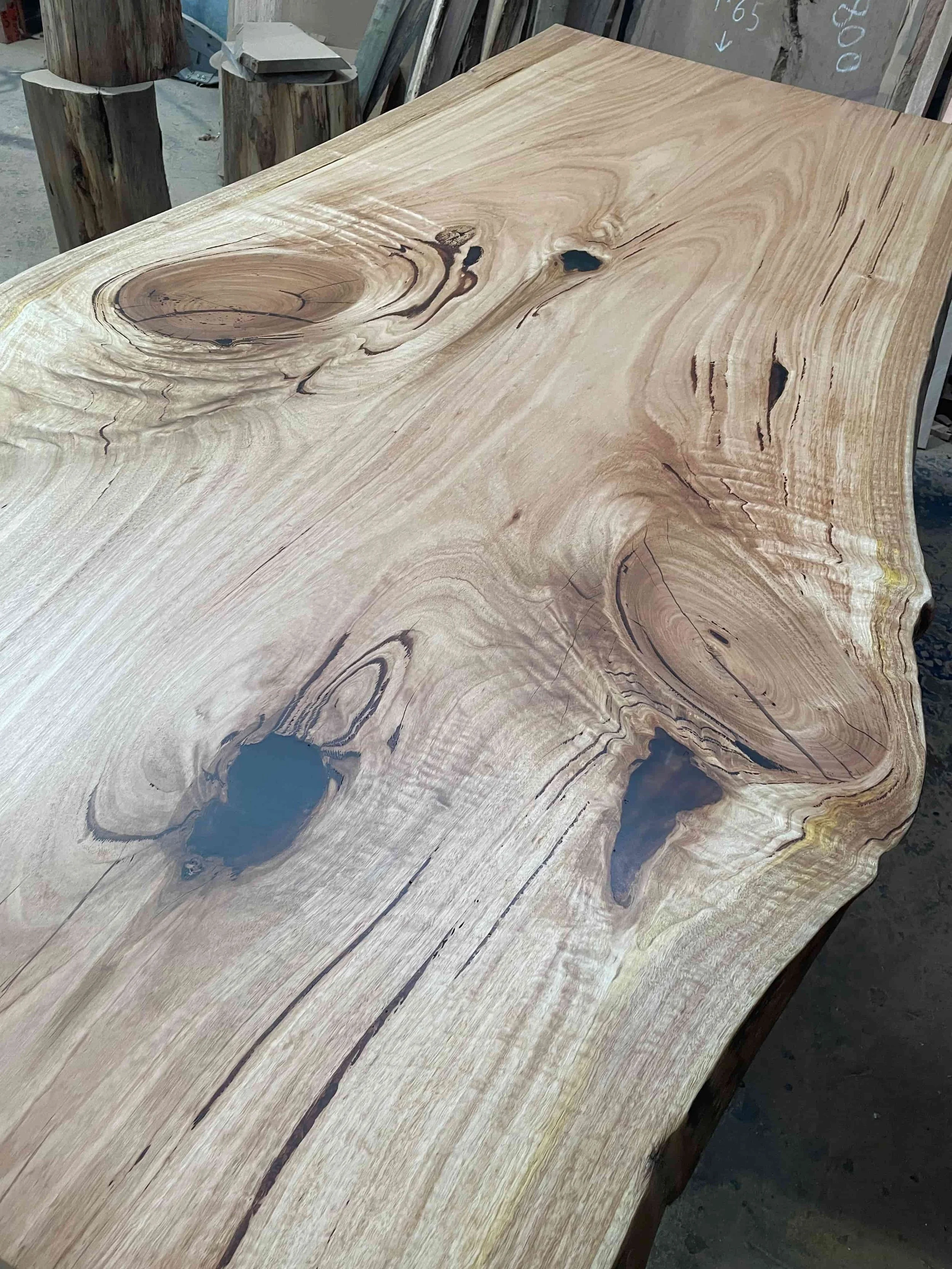 Custom Timber Slab Dining Tables | High-End Wood Furniture - Order Now ...