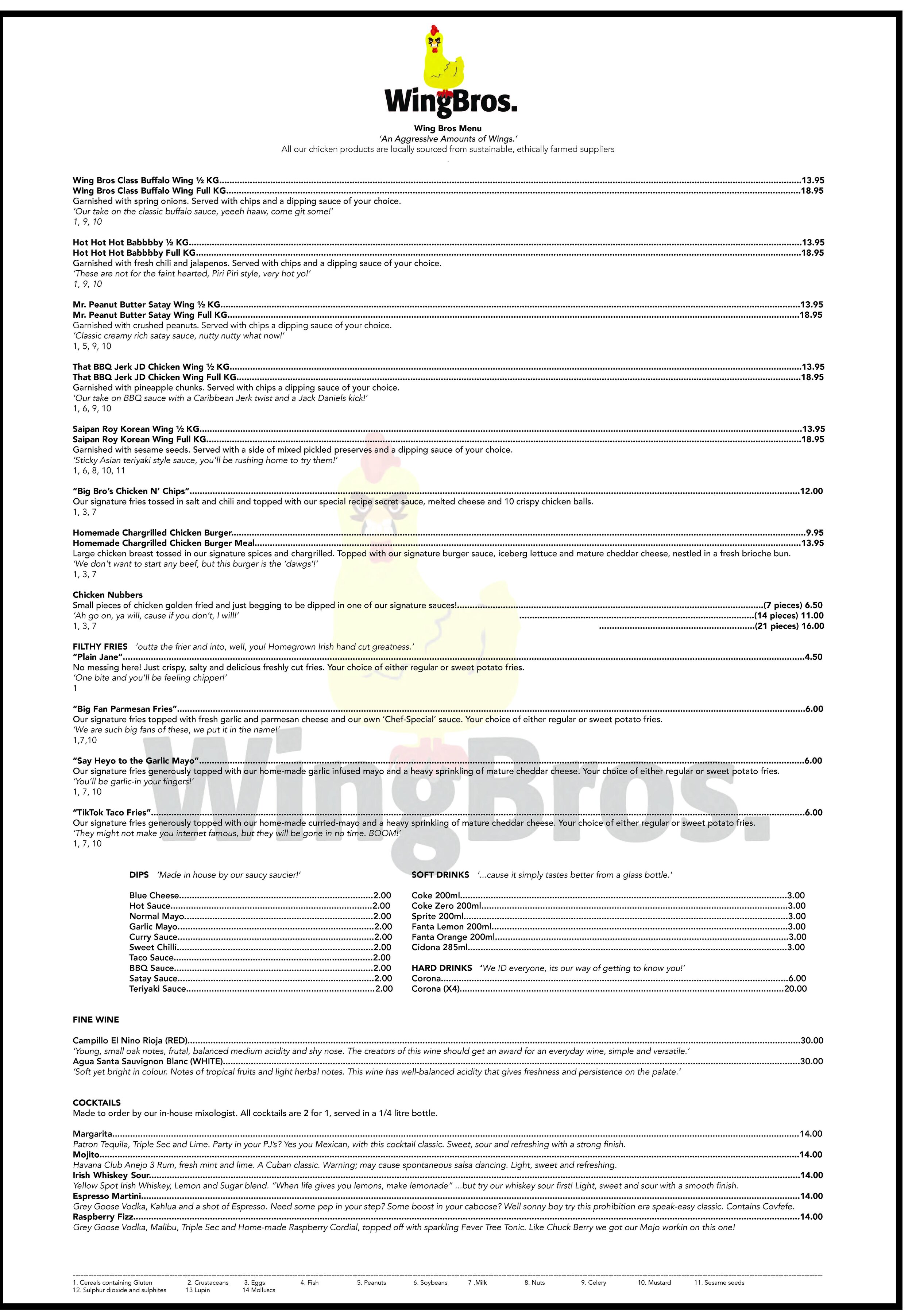 WingBros — Mother Reillys