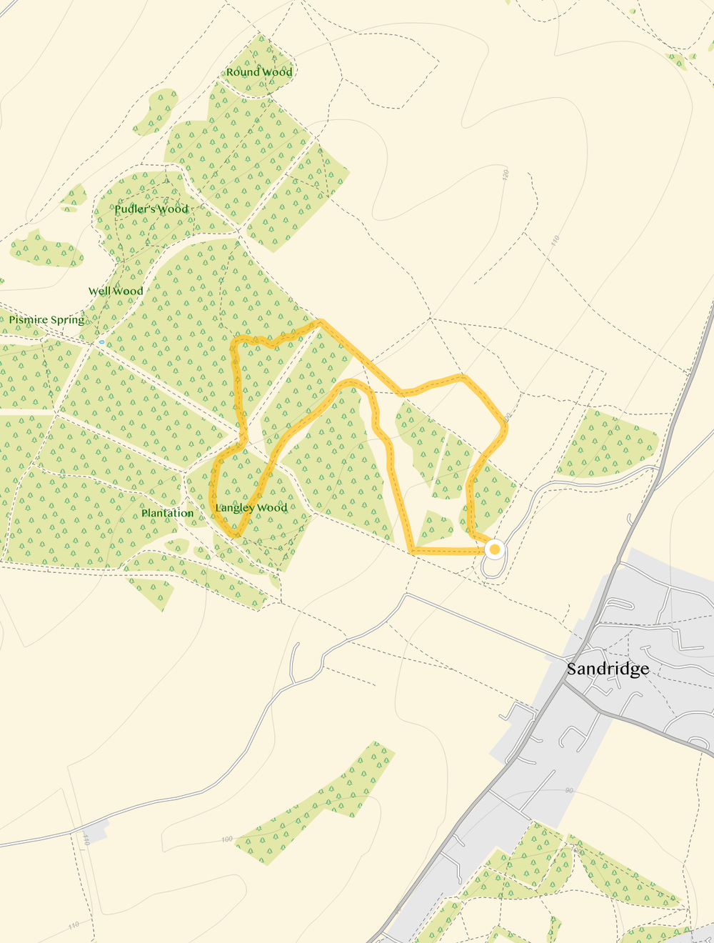 Heartwood Forest Walk and Map — Local Walks