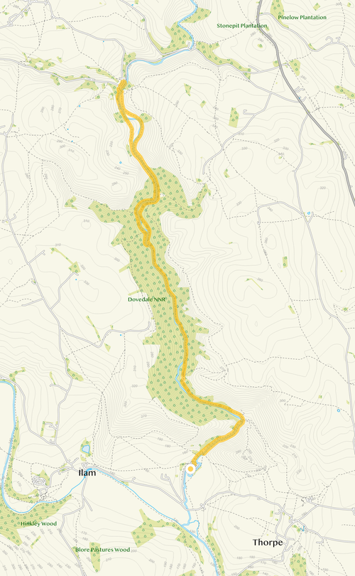 Dovedale Walk and Route Map — Local Walks