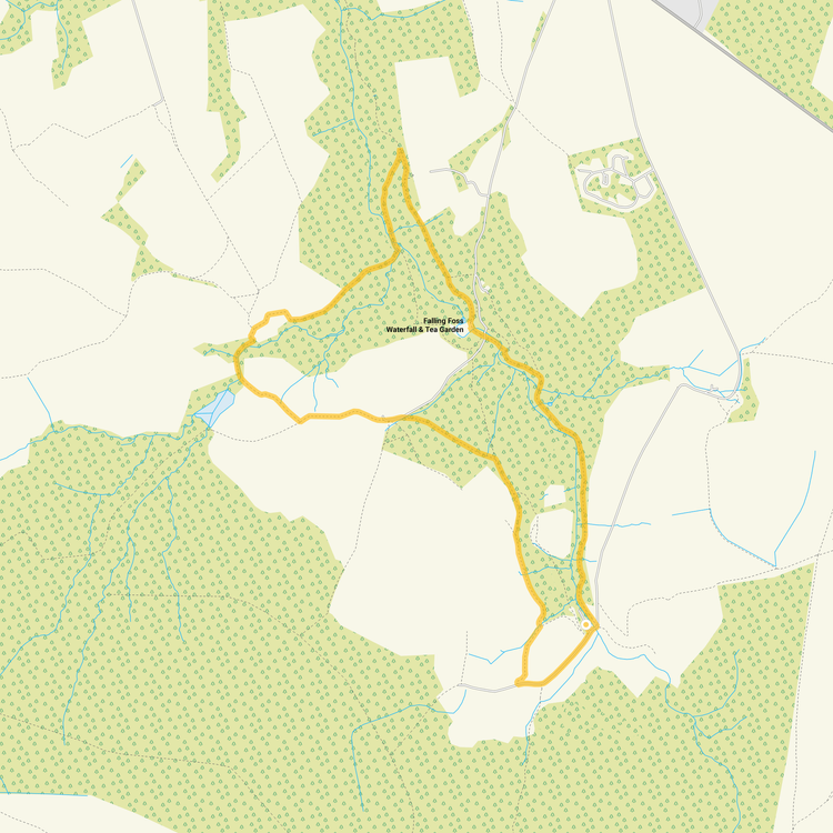 Falling Foss Waterfall Walk — Local Walks