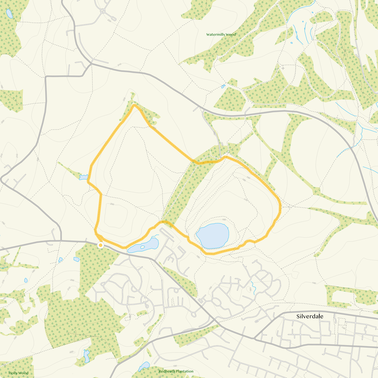Silverdale Country Park Walk and Map — Local Walks