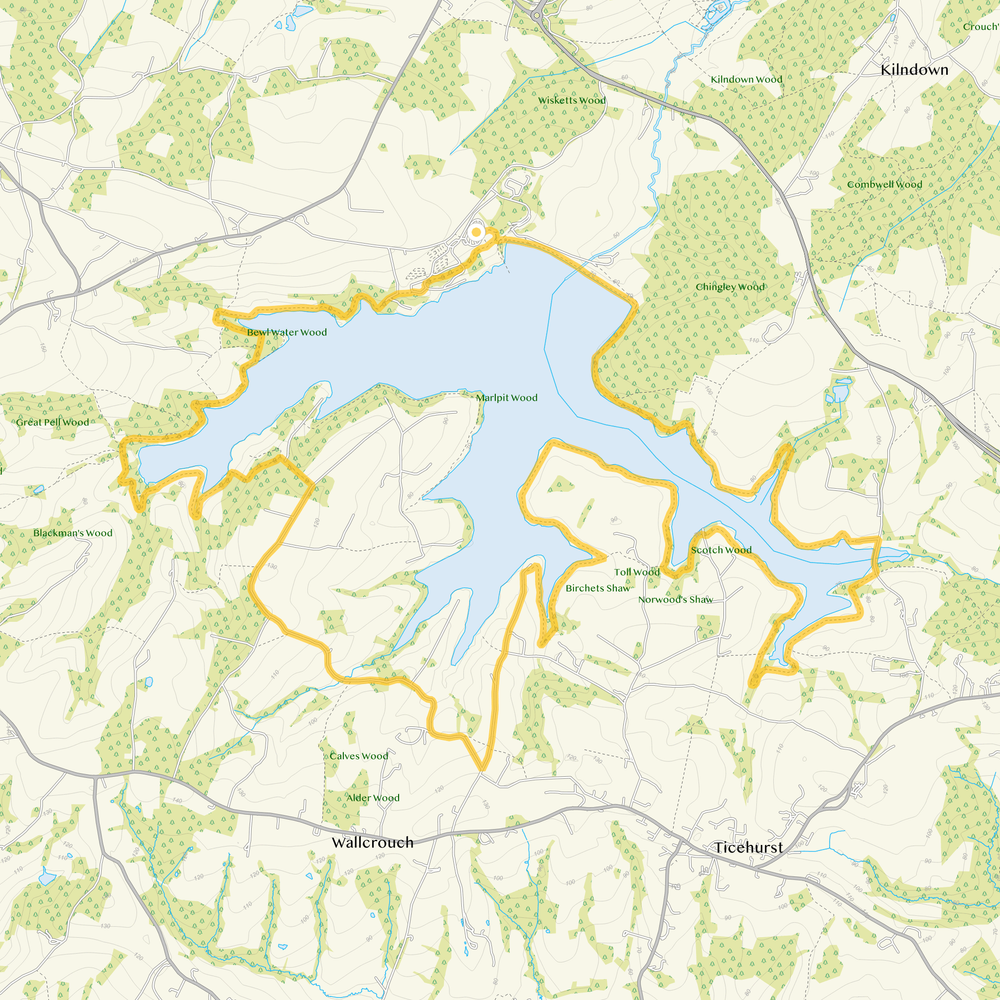 Bewl Water Walk and Map — Local Walks