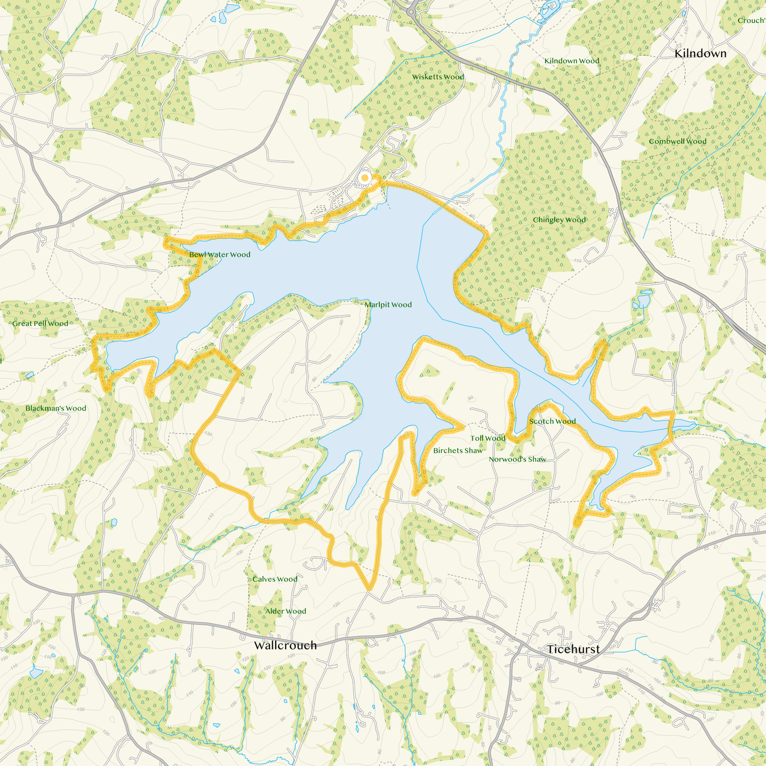 Bewl Water Walk and Map — Local Walks
