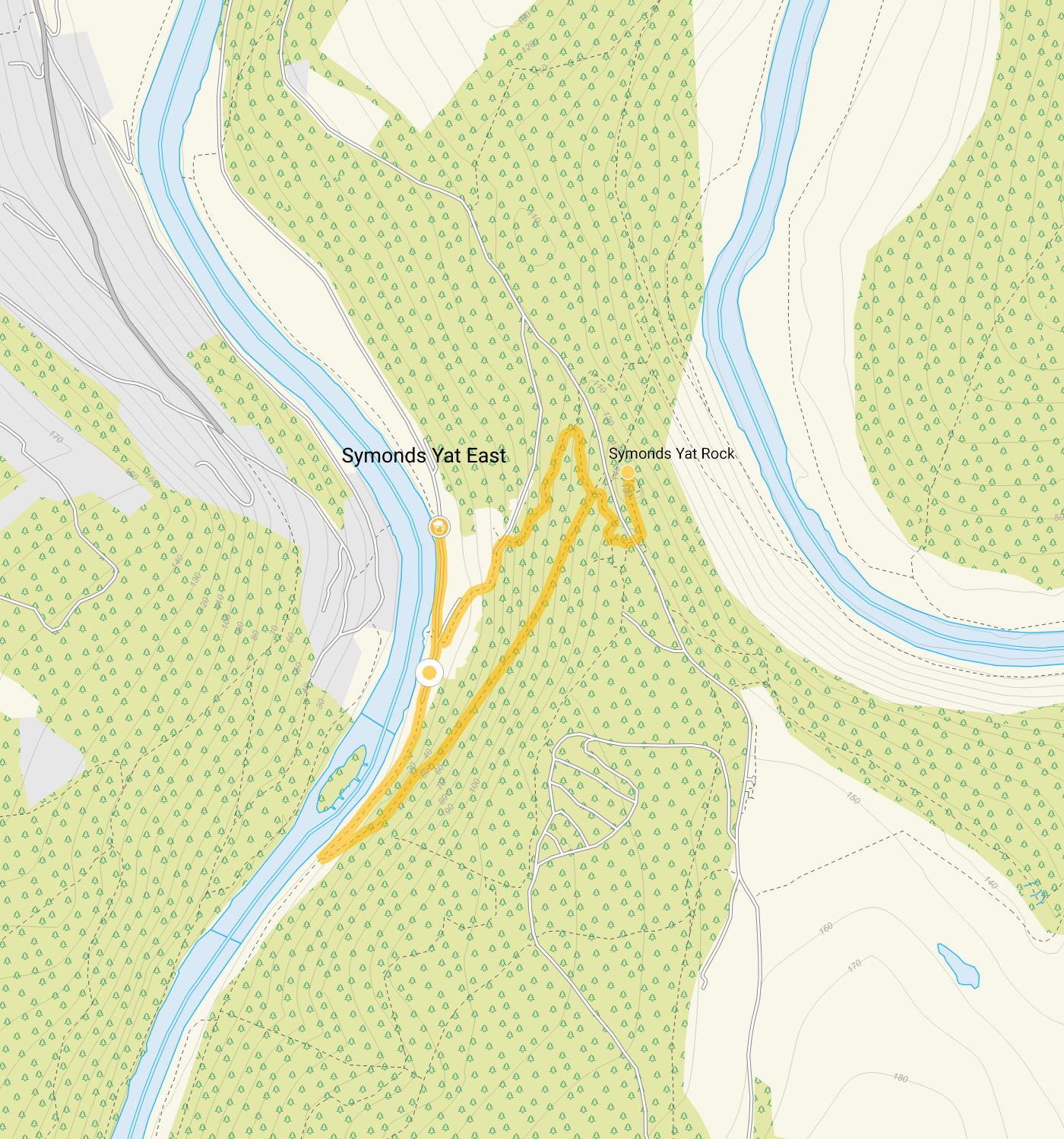 Symonds Yat Walk and Map — Local Walks