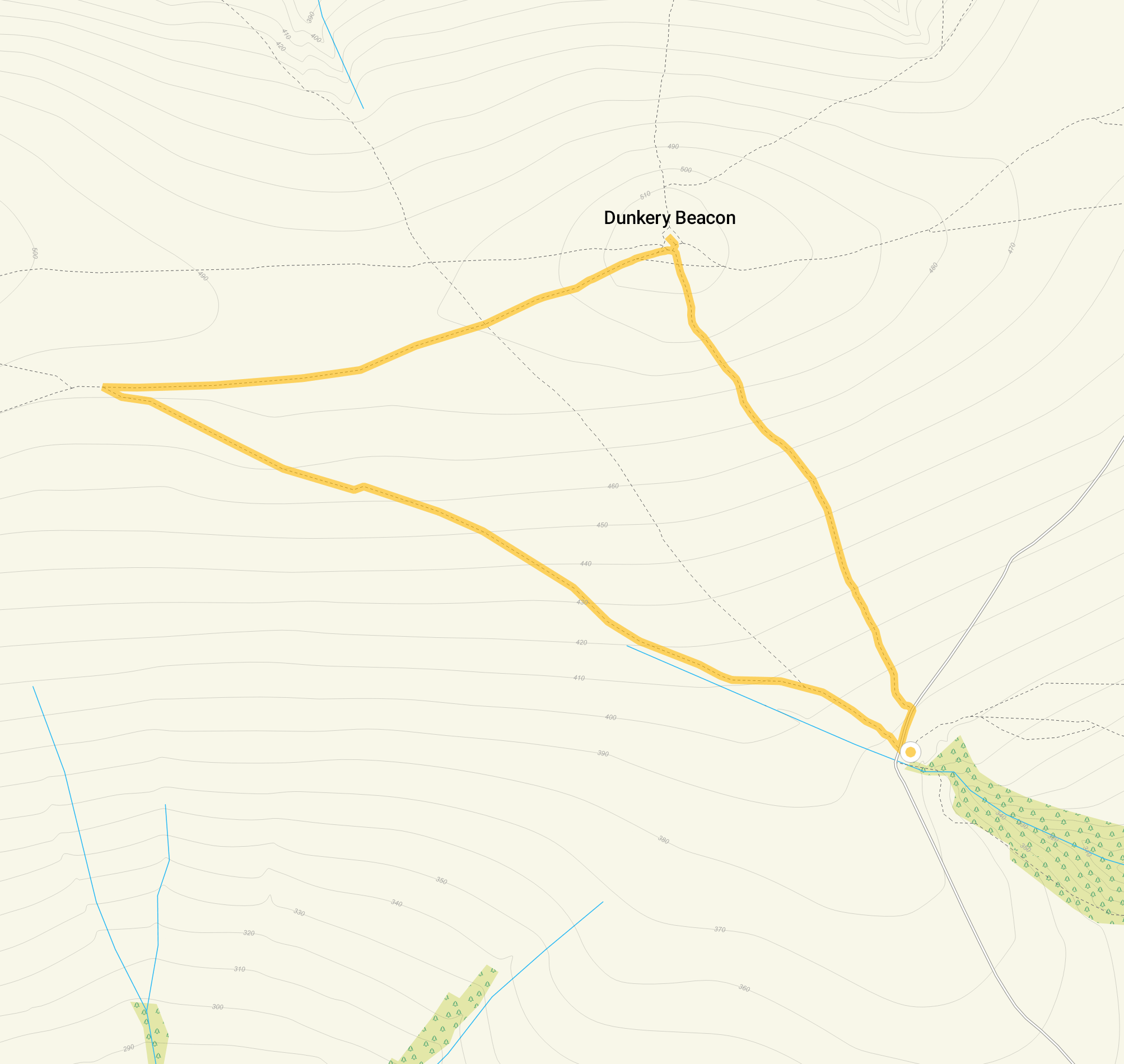 Dunkery Beacon Walk and Route Map — Local Walks