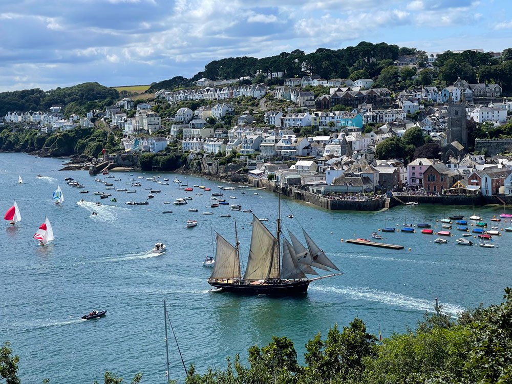 Hall Walk Fowey With Route Map — Local Walks