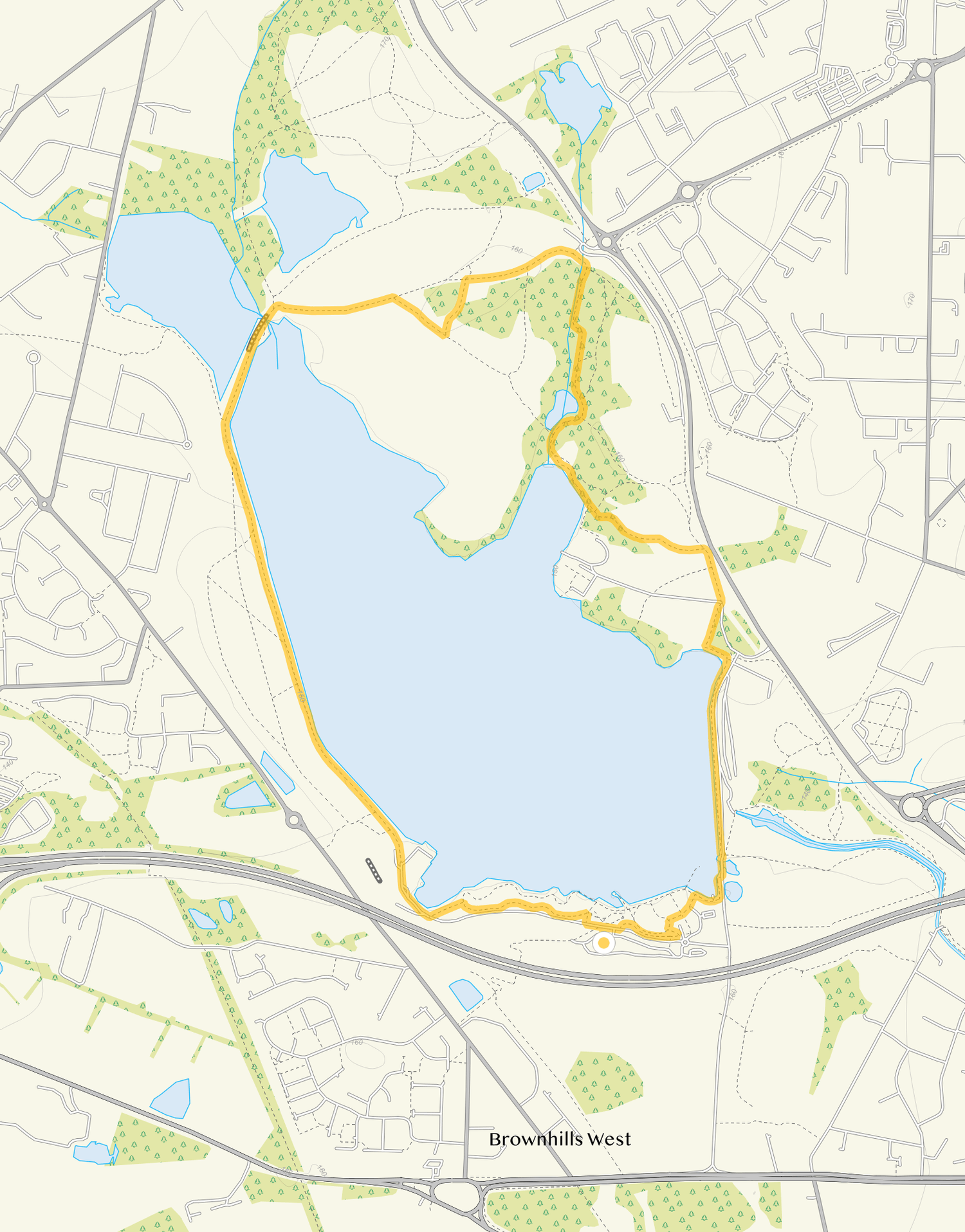 Chasewater Country Park Walk and Map — Local Walks