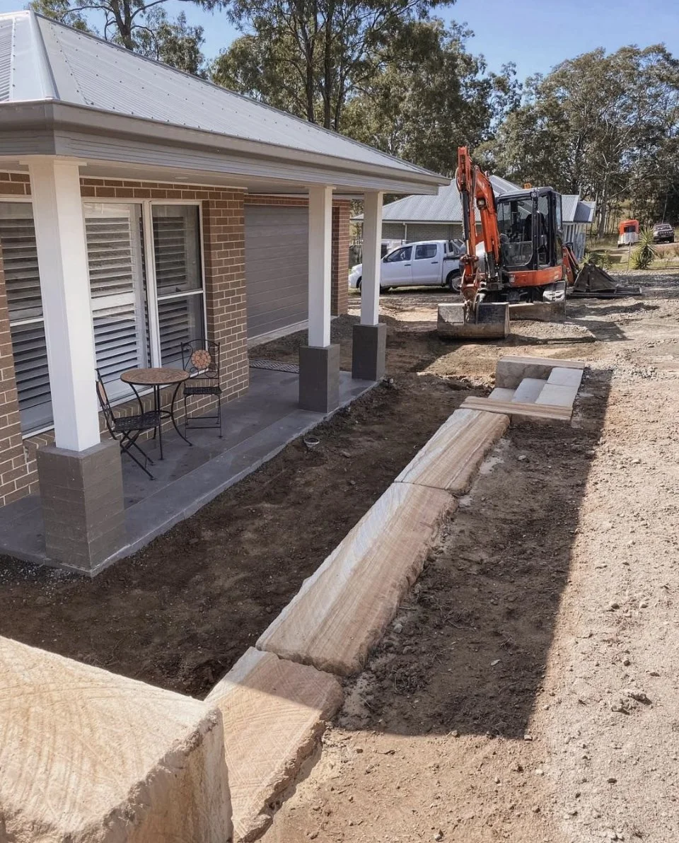 Sandstone Block Retaining Walls — Supreme Sandstone