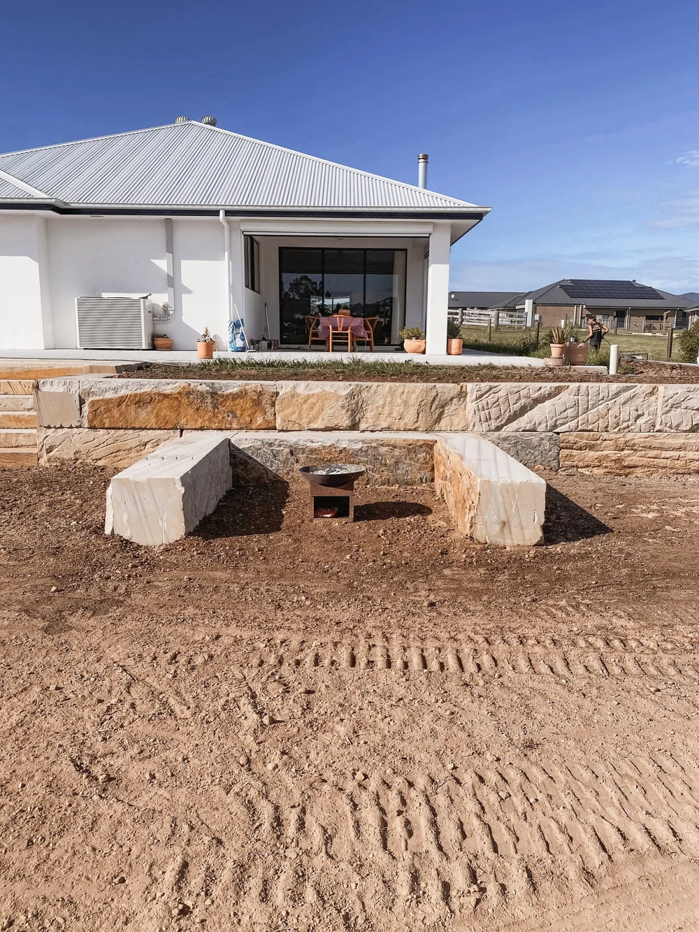 Sandstone Block Retaining Walls — Supreme Sandstone