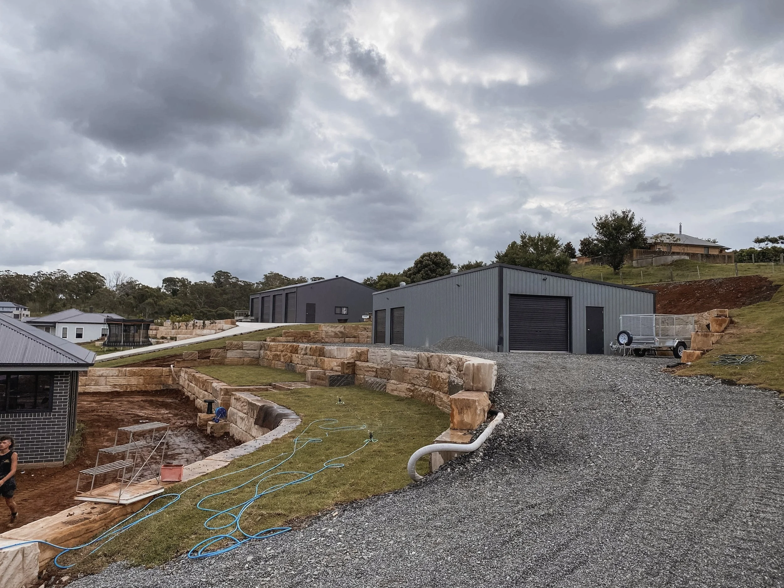 Sandstone Block Retaining Walls — Supreme Sandstone