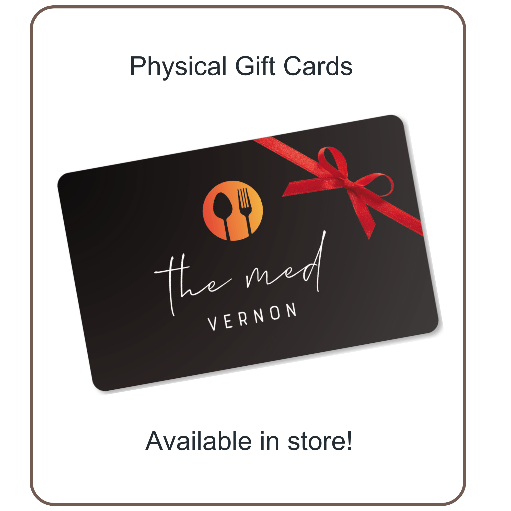 Gift Cards — The Med Vernon
