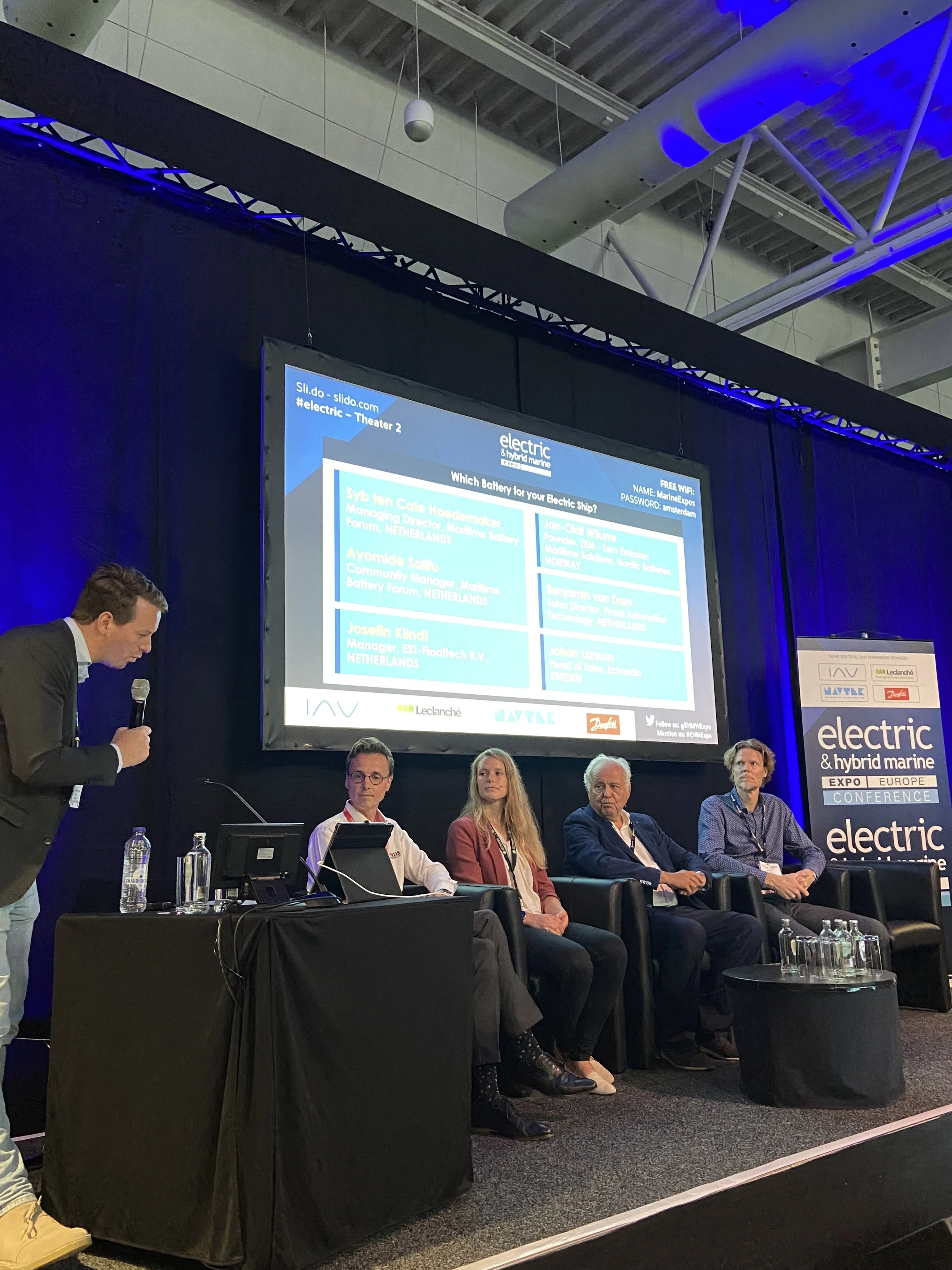 Maritime Battery Forum at the Electric & Hybrid Marine Expo 2023 in ...