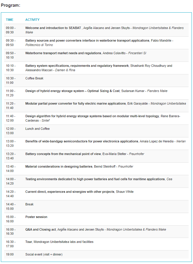 Events — Maritime Battery Forum