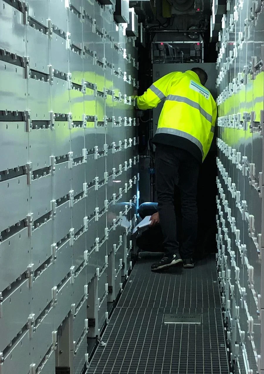 Corvus Containerized Battery Room awarded Type Approval from DNV ...