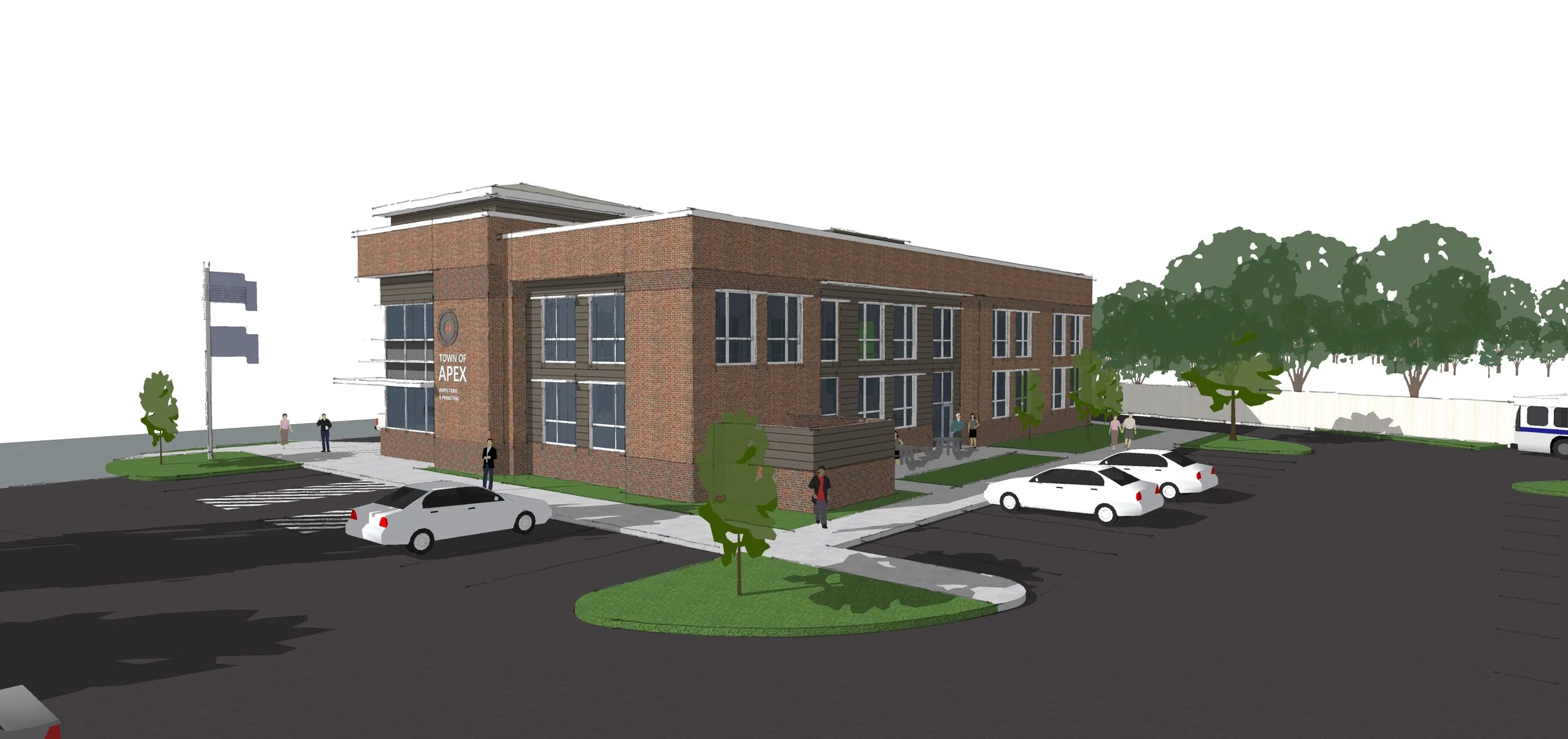 Hobbs Architects • Apex Municipal Building