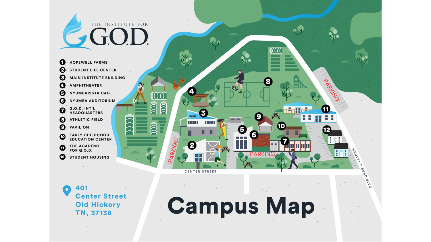 Parking | Institute for GOD