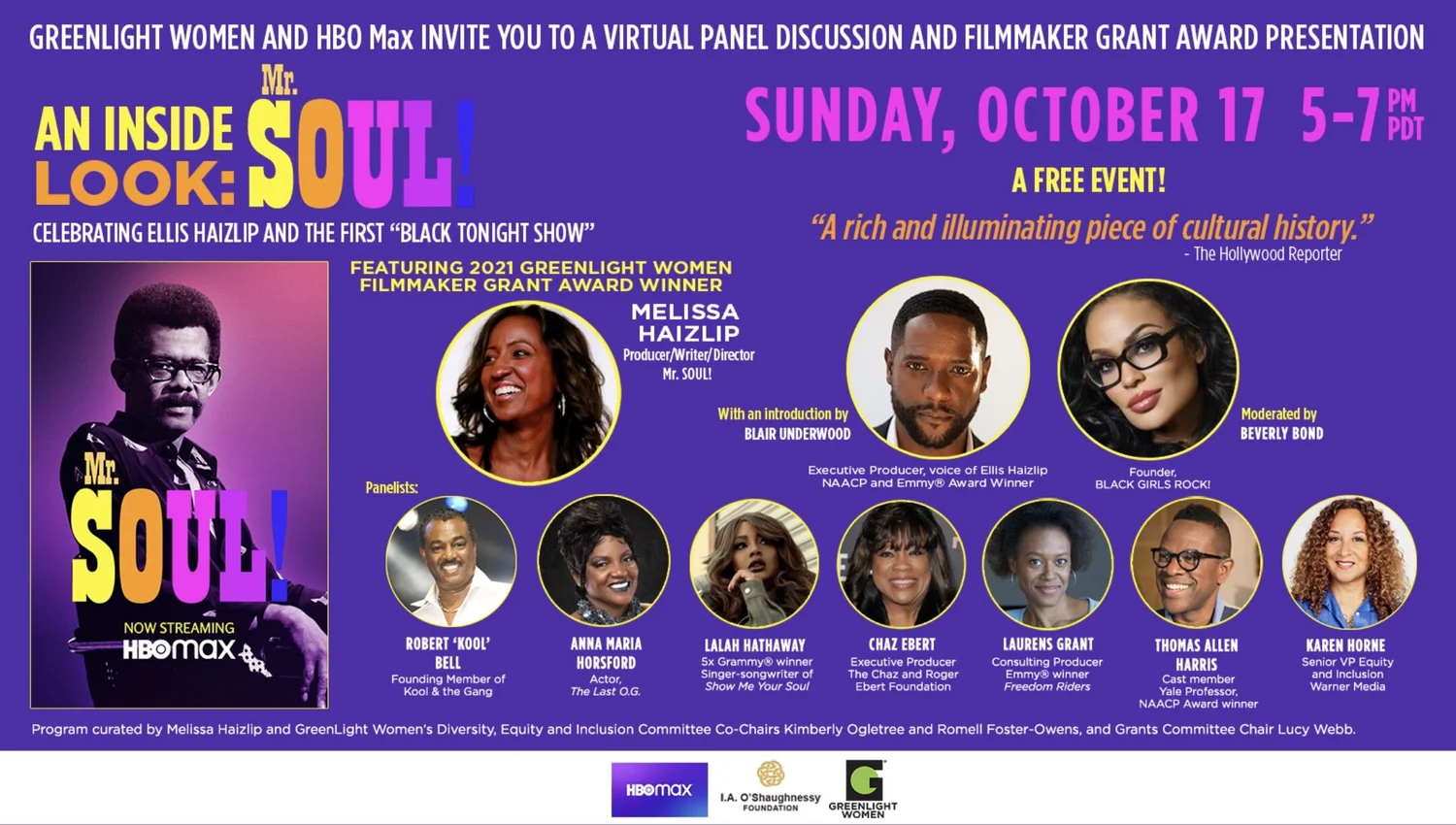 Mr. SOUL! The Movie, a Documentary Film by Melissa Haizlip