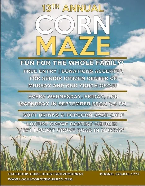 Locust Grove Corn Maze — Murray, Kentucky Tourism