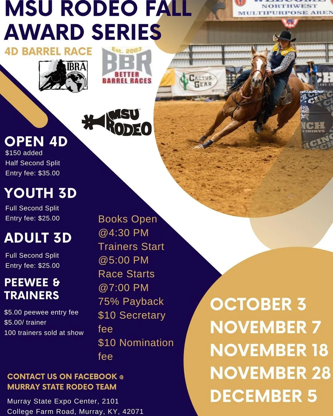 Barrel Racing Falls