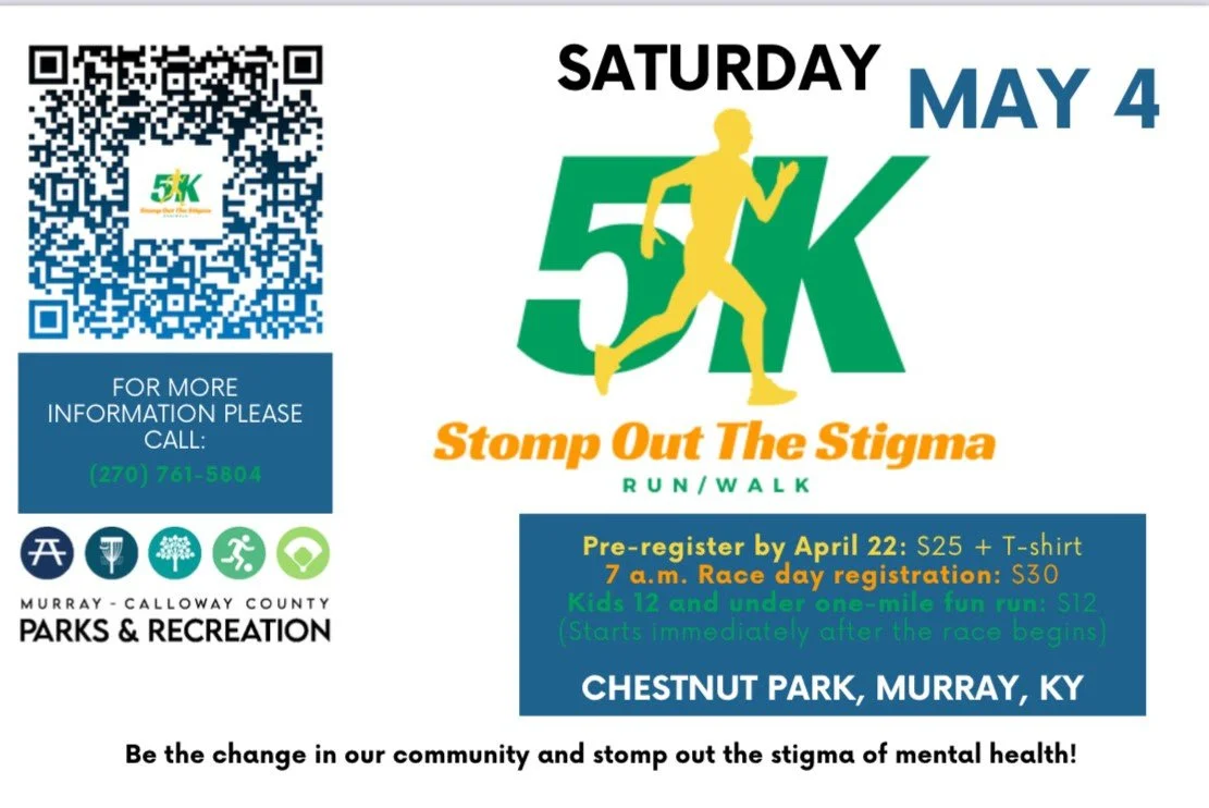 Stomp Out The Stigma 5K — Murray, Kentucky Tourism