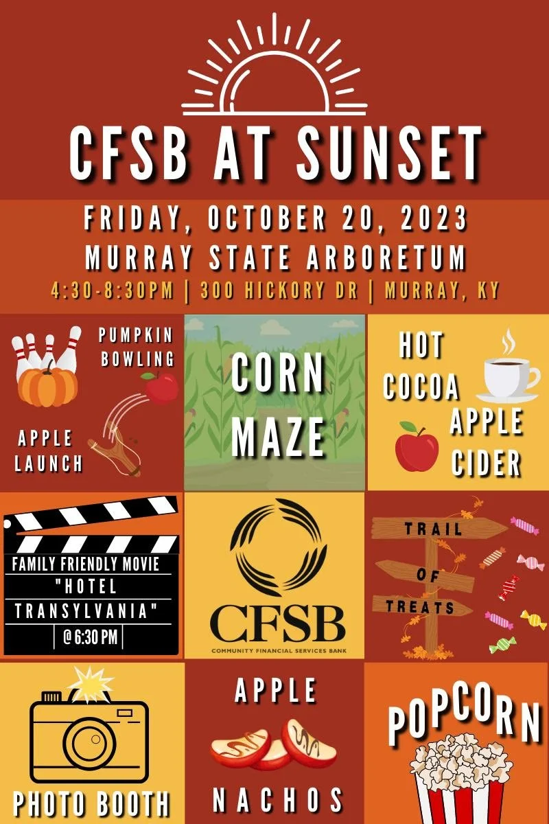 CFSB @ Sunset at the MSU Arboretum — Murray, Kentucky Tourism