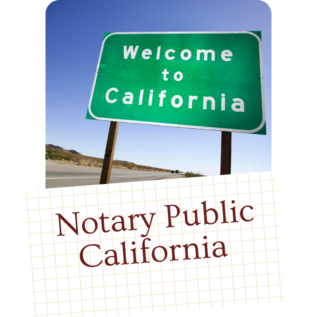 California Notary Public — SuiteRTCenter
