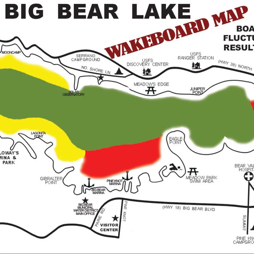 Lake Maps — Pleasure Point Marina