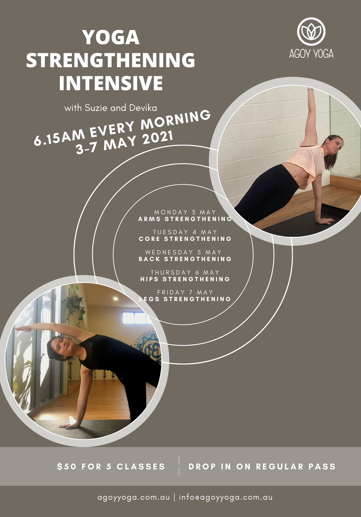 Ayoy Yoga Events — AGOY YOGA - Yoga in Darwin