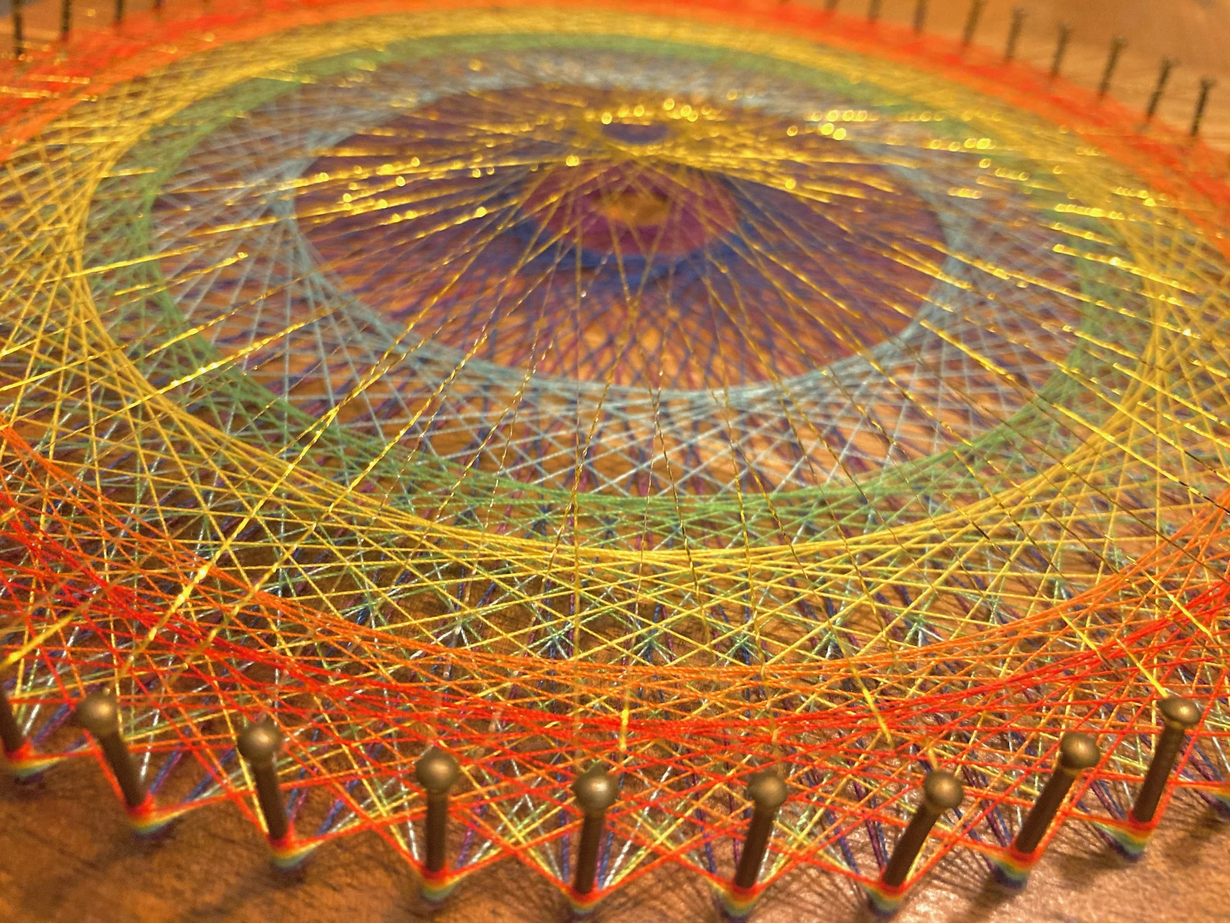 String Mandala Art Workshop — AGOY YOGA