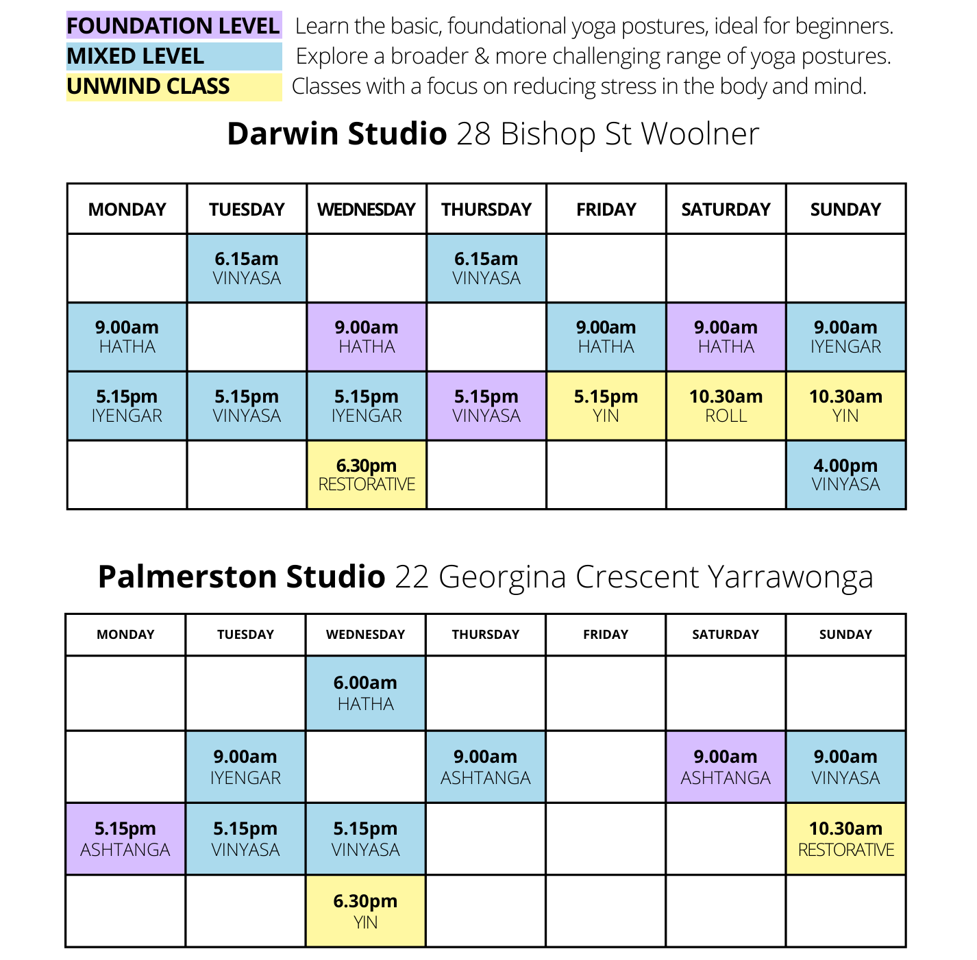 GET STARTED — AGOY YOGA