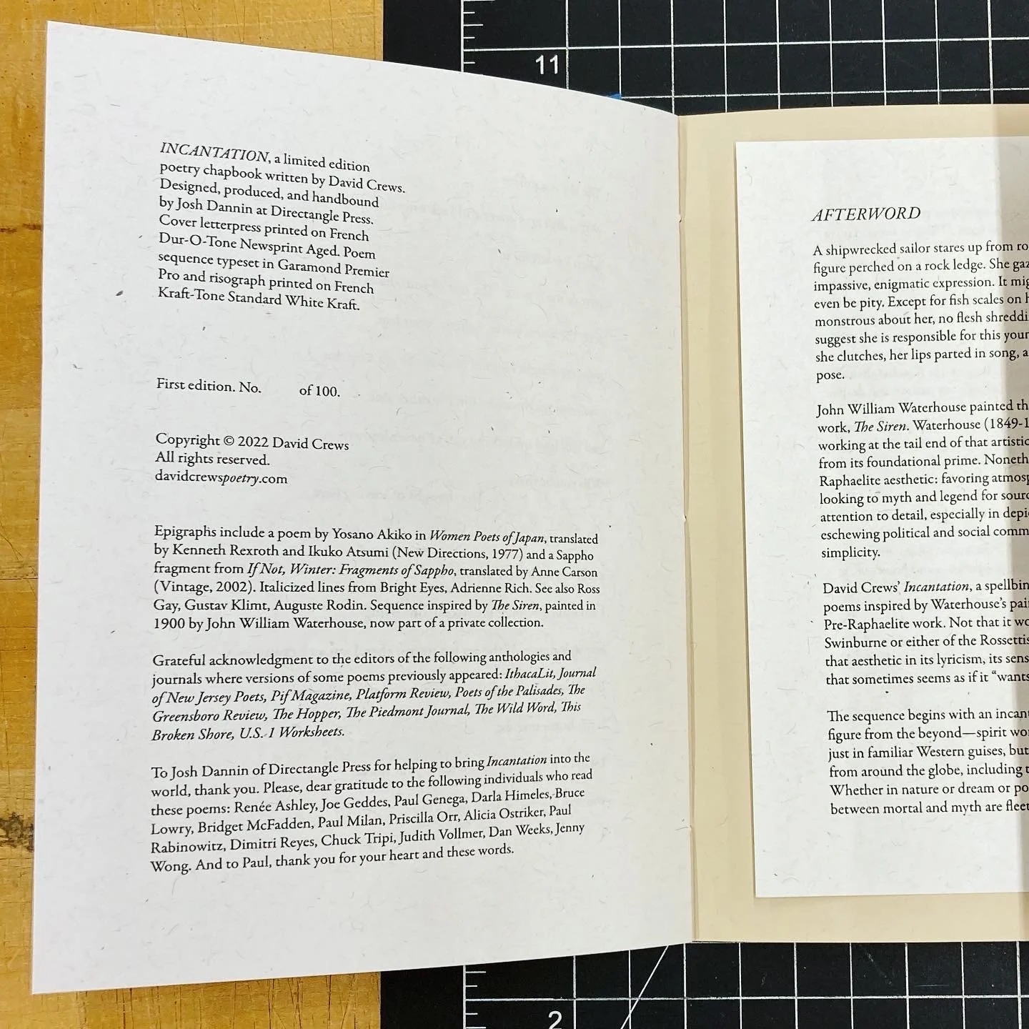Incantation — David Crews