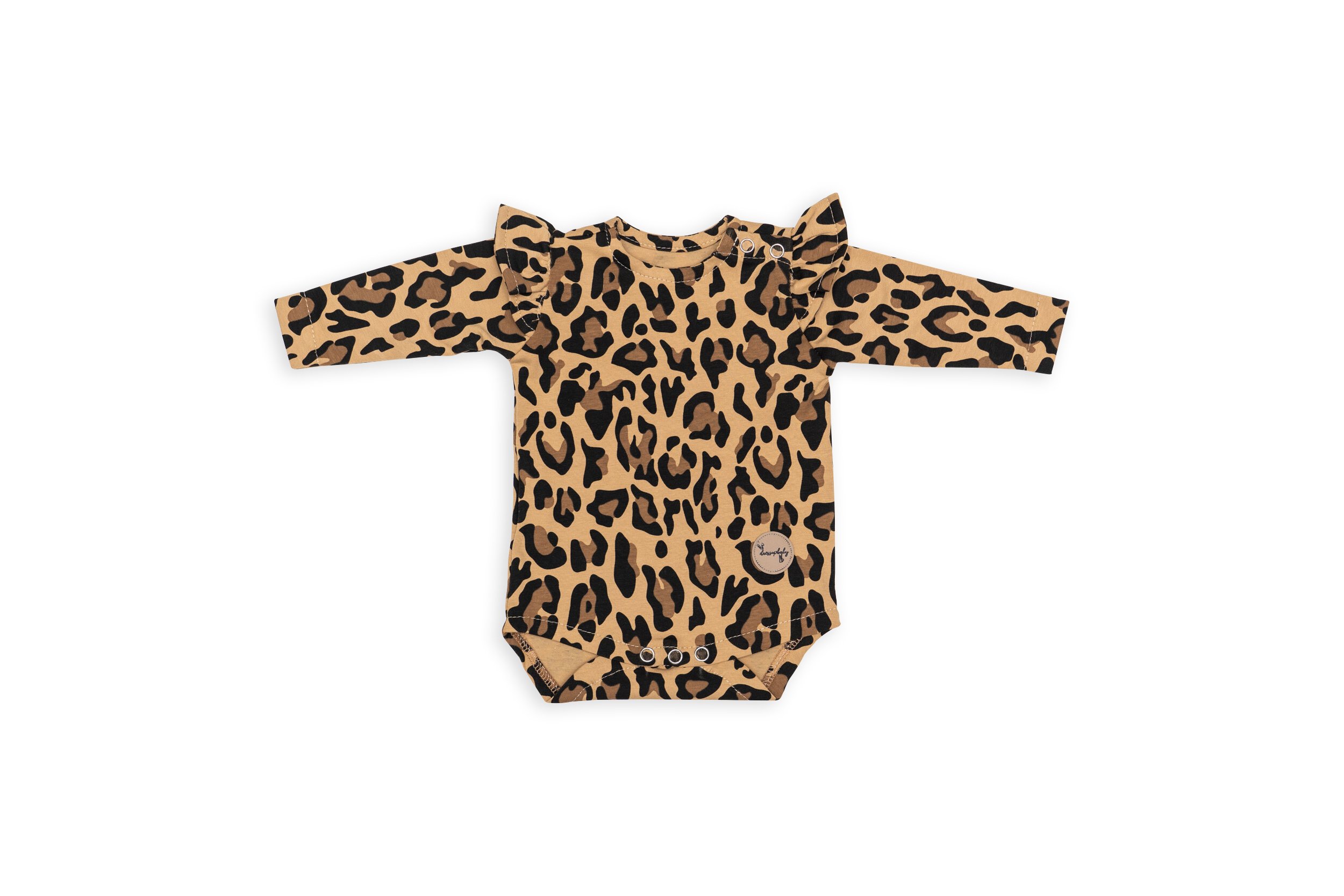 Baby Leopard Print Bodysuit — DRESSUPBABY