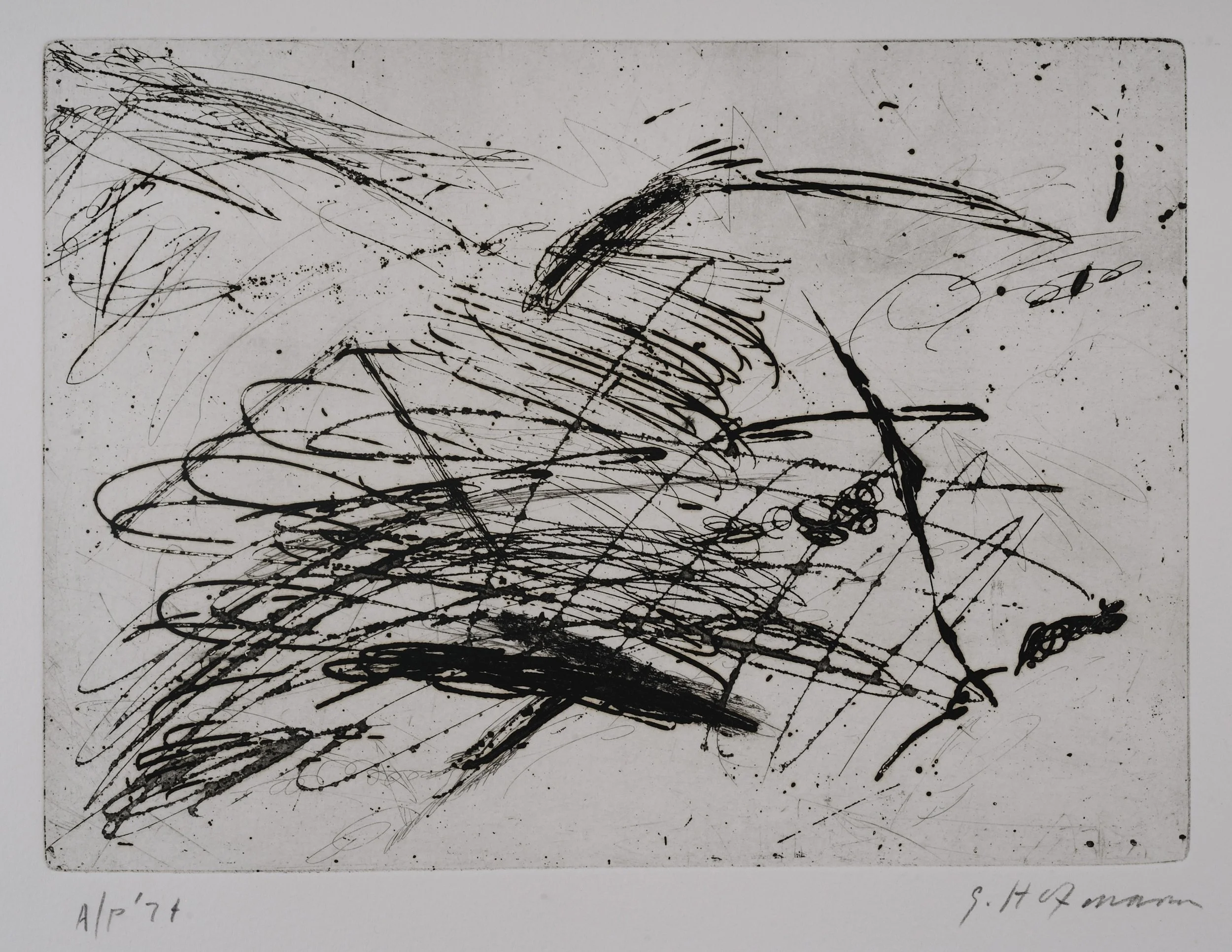 Selected Drawings, Prints, Works on Paper Archive — George Hofmann