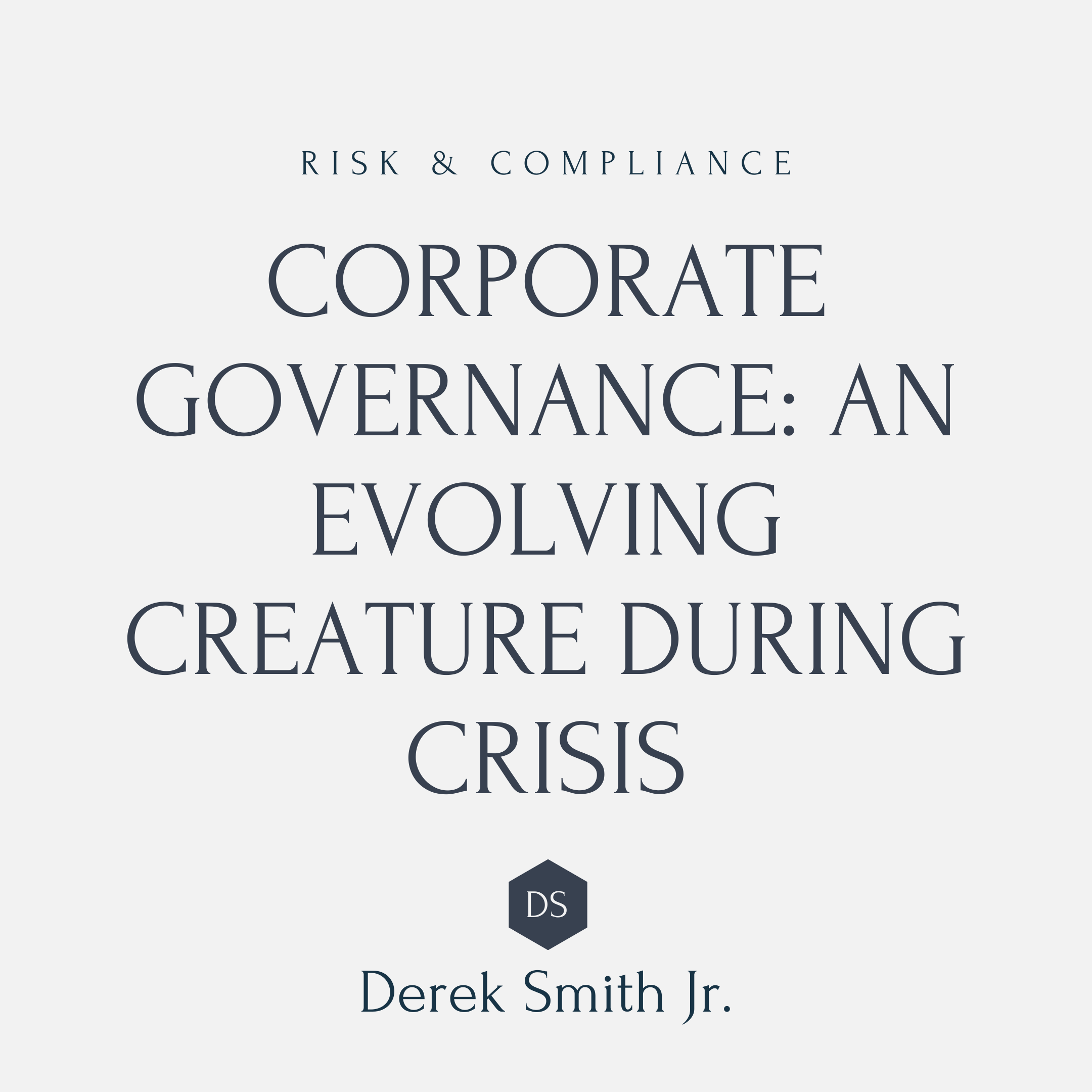 Blog — Derek Smith Jr